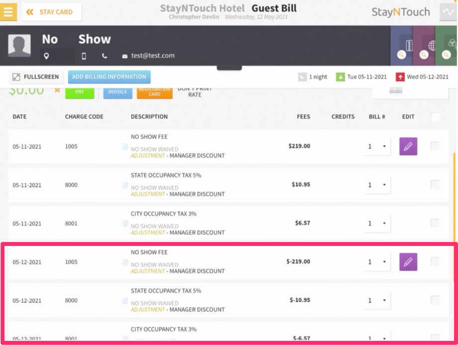 How to Handle No Show Processing : Helpdesk Stayntouch