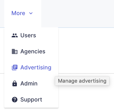 Manage advertising tracking codes : SnapHire by Aotal