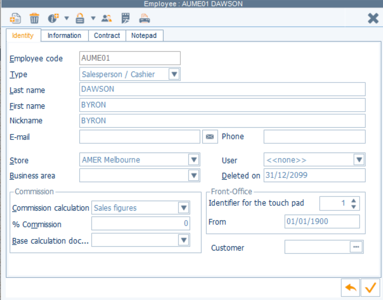 Add New Staff in POS : GOC Retail