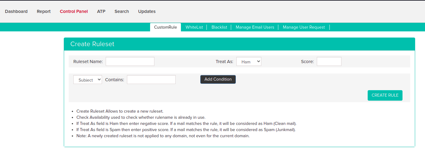 How to create a custom rule on ECM admin panel ? : Netcore Solutions ...
