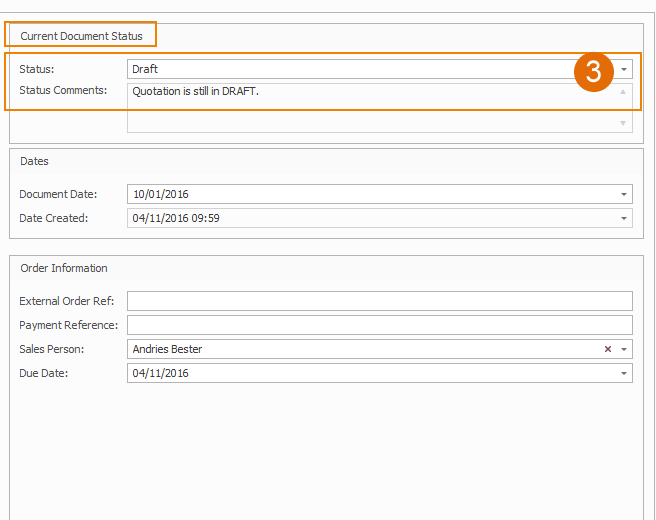 Updating Document Status : Paradigm Software and Hosting