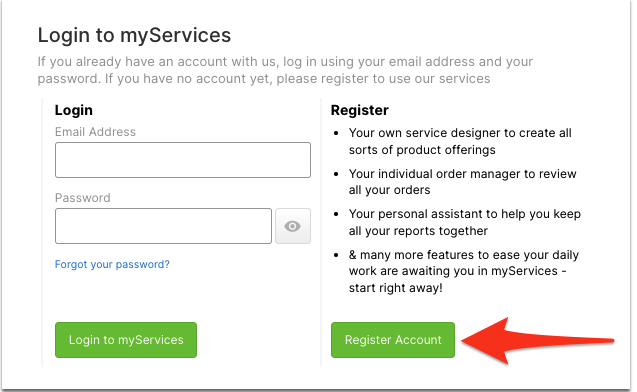 How to register as a service provider : Alturos Destination OS