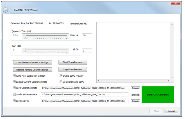 SDPC : Pixelink Support