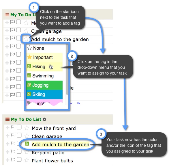 How can I assign tags to my Tasks? | Keep&Share Support : Support Portal