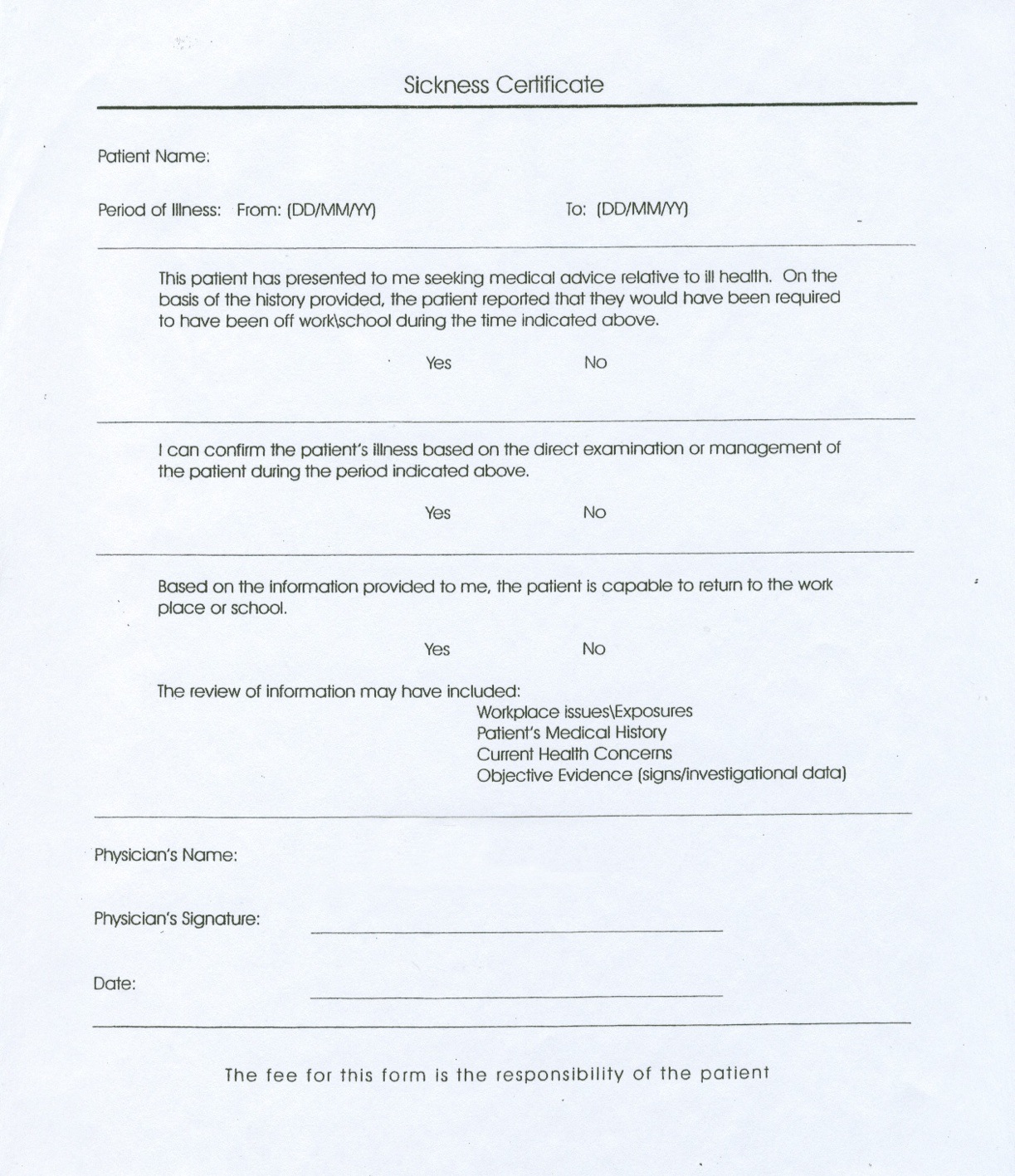 Sickness Certificate Cloud Practice Sickness Certificate Cloud Practice