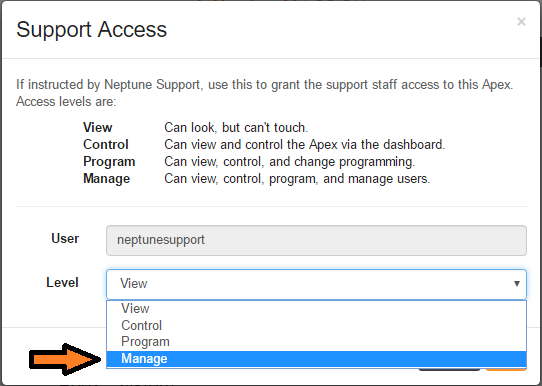 How to make Neptune Support authorized in your Apex Fusion Account using the Fusion App UI or ...