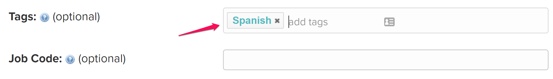 Job Tags: Organize your Postings : HiringThing Support