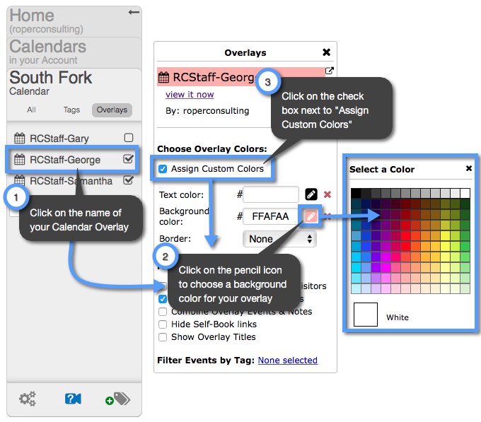 How can I use Event Tags and Event borders for two color coding ...
