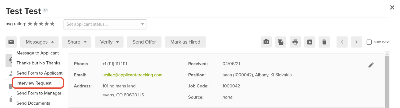 Add Video Conferencing To Interviews : Applicant Tracking Software
