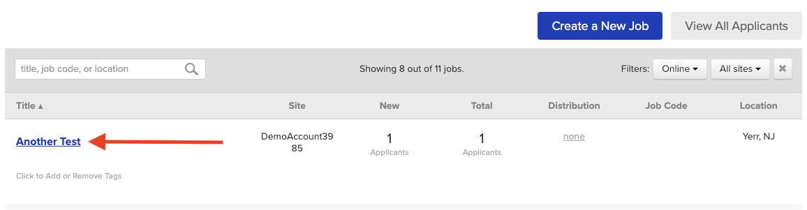 How to Move or Copy Applicants to Other Positions. : Applicant Tracking ...