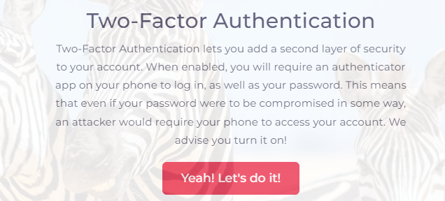 Two-Factor Authentication : Magnetic Knowledge base
