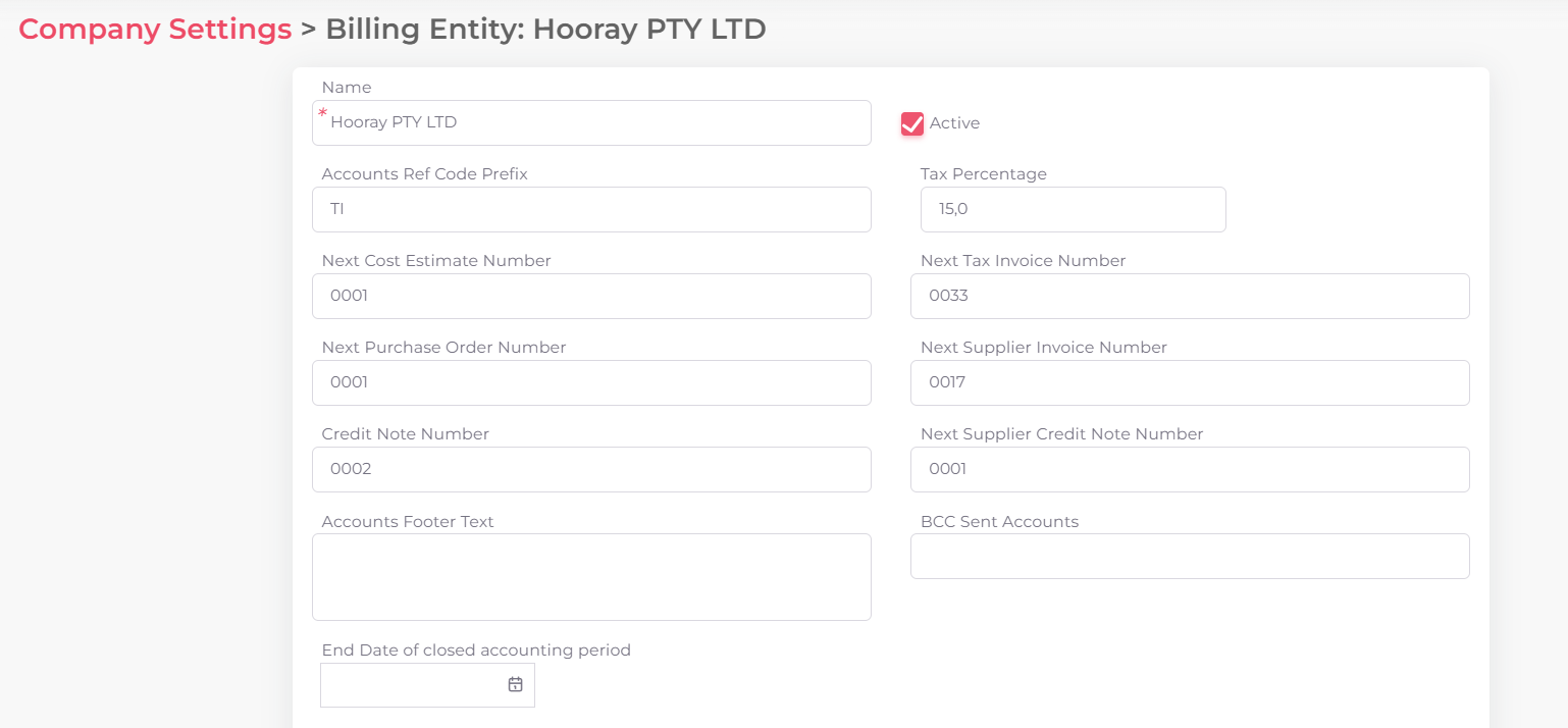 Multiple Billing Entities : Magnetic Knowledge base