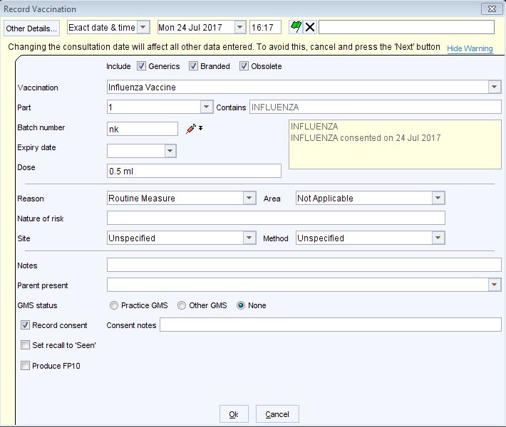 Seasonal Flu Reports 2017/18 : Ardens Healthcare Informatics