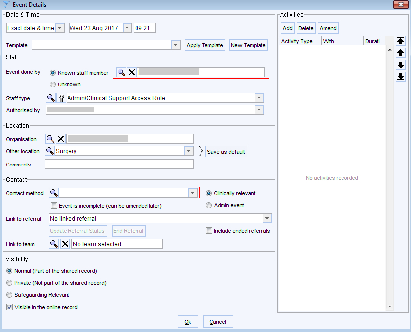 Back Dating Entries : Ardens