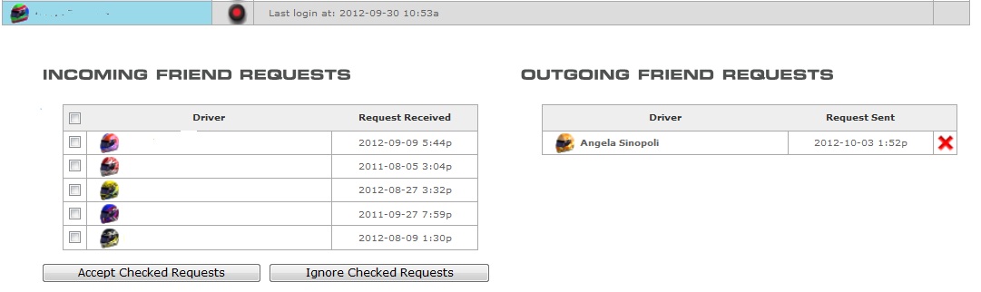How do I add someone as a friend? : iRacing