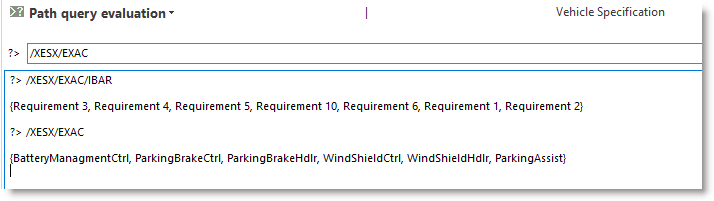 Introduction to SystemWeaver Path Query Language : SystemWeaver