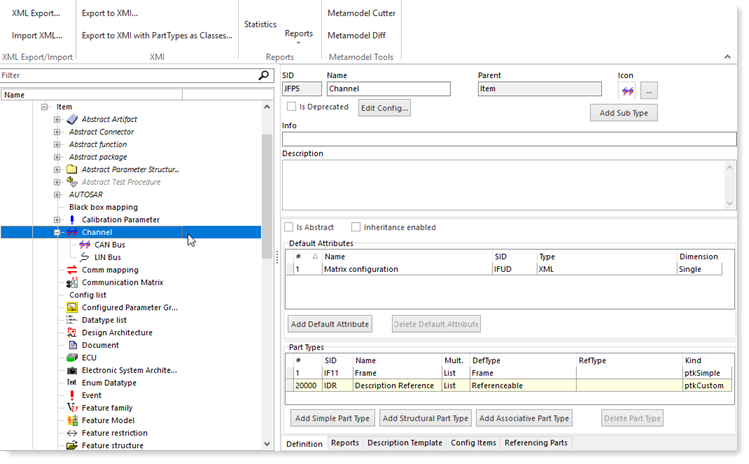 Get Acquainted With the SystemWeaver Architect Interface : SystemWeaver