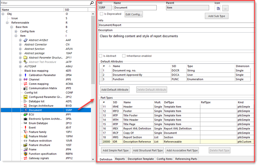 Get Acquainted With the SystemWeaver Architect Interface : SystemWeaver