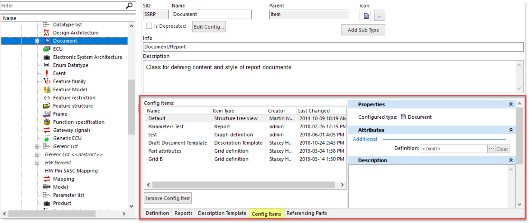 Get Acquainted With the SystemWeaver Architect Interface : SystemWeaver