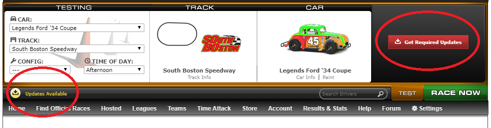 Loading Error 22 : iRacing