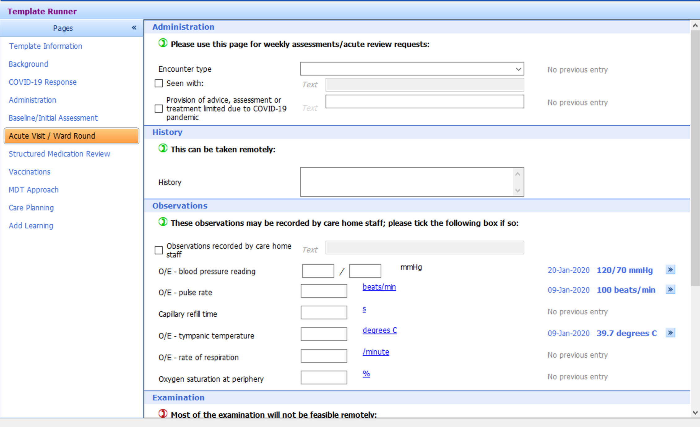 Care Homes Template EMIS Web : Ardens EMIS Web