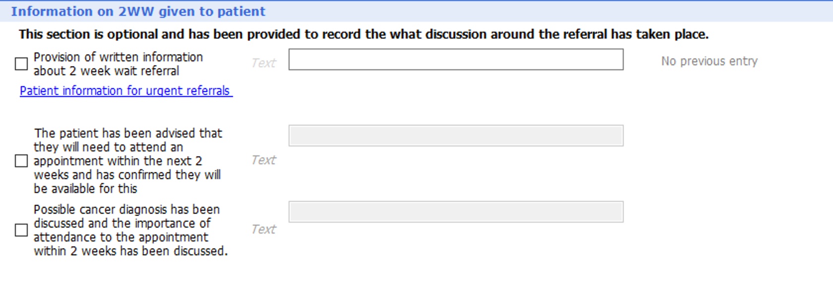 Cancer Safety Netting Tools : Ardens EMIS Web