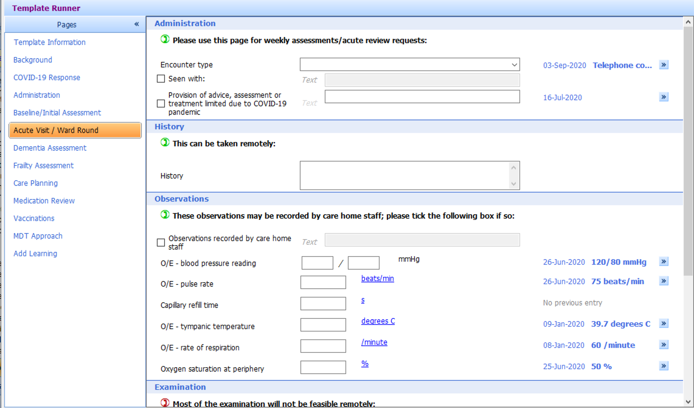 Care Homes Template EMIS Web : Ardens EMIS Web