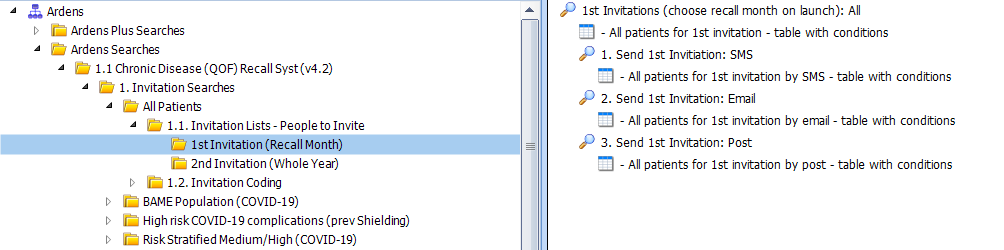 Introduction to the Ardens Recall Systems : Ardens EMIS Web