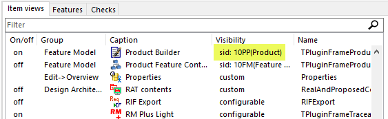 Introduction to Explorer Item View Configuration : SystemWeaver