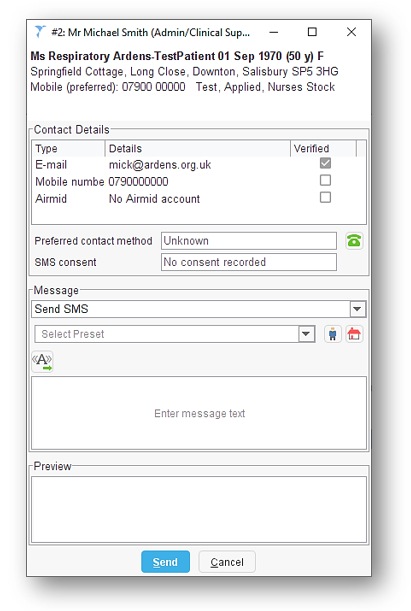 Communications Annexe - SystmOne : Ardens Healthcare Informatics