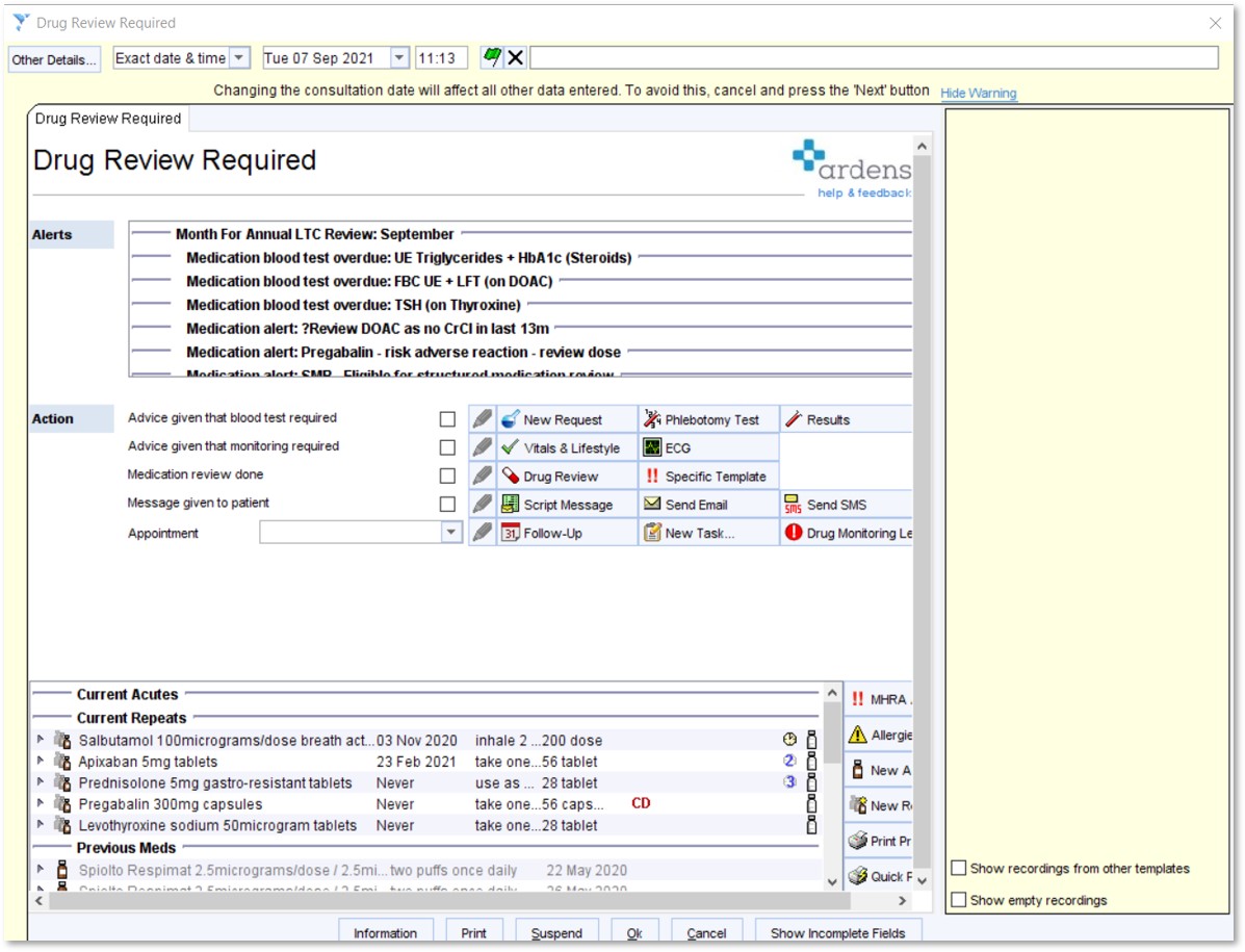 Drug Review : Ardens