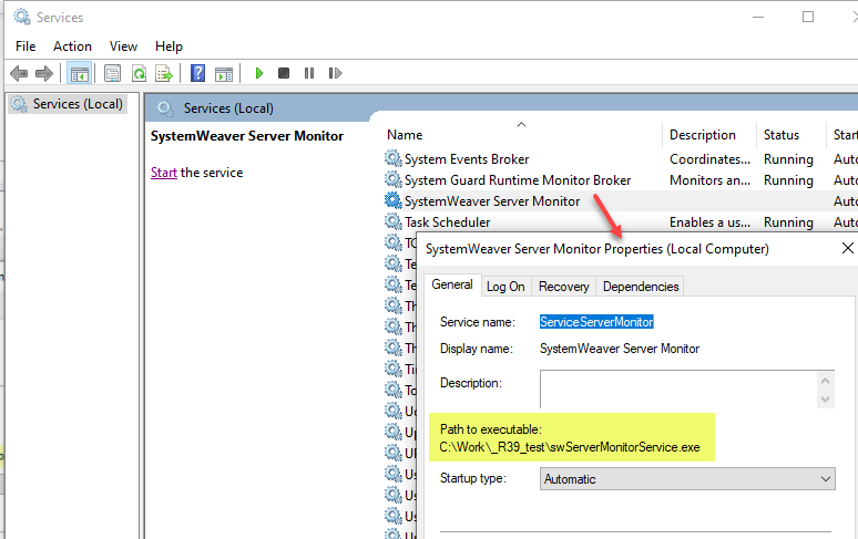 How to Upgrade SystemWeaver to a Newer Version : SystemWeaver