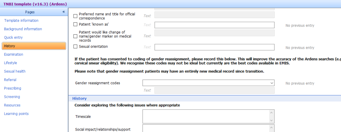 TNBI Resources : Ardens EMIS Web