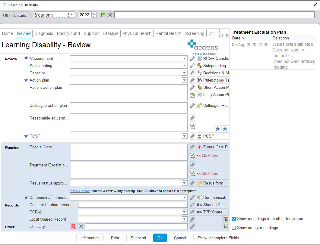 Learning Disabilities : Ardens