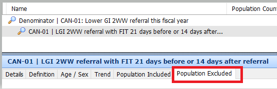 Match the FIT Test Result to a SNOMED code : Ardens EMIS Web