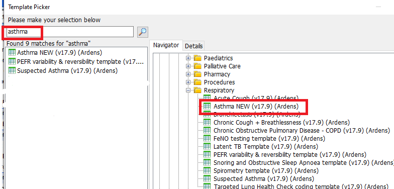 Ardens Resources to Support QOF : Ardens EMIS Web