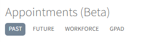 Appointment Dashboard Overview : Ardens Manager
