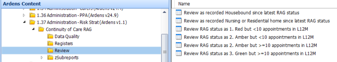 Continuity of Care - Overview : Ardens EMIS Web