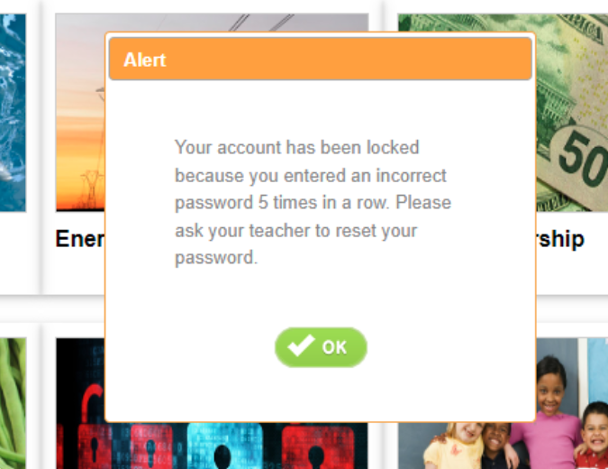 Learning Blade - Unlocking a Student's Account