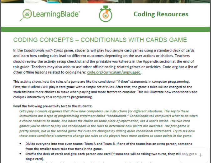 Learning Blade - Using Hands-on Projects and Resources