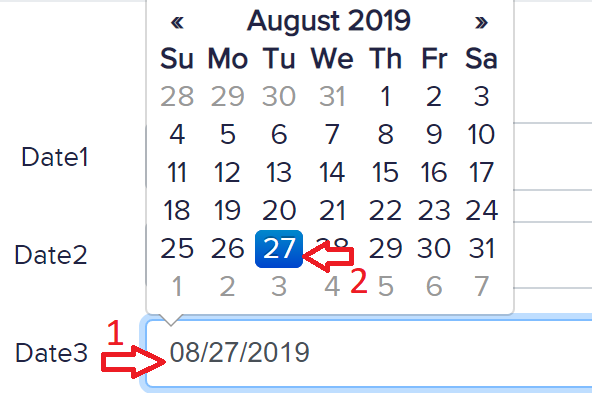 Automating Date Widgets : Help Center