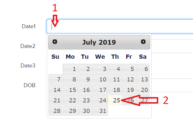 Automating Date Widgets : Help Center