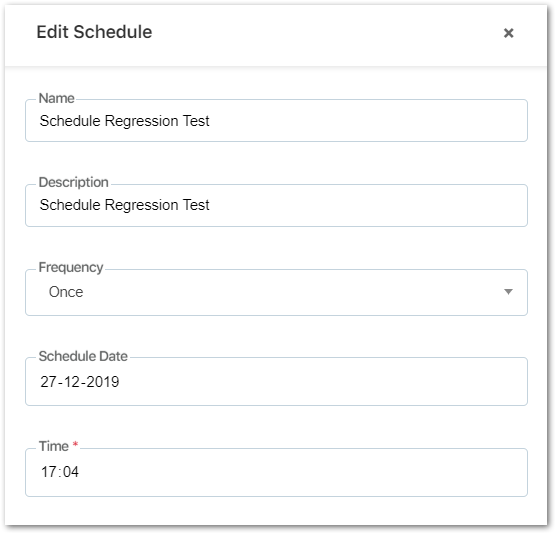 How to schedule Test Executions in Testsigma : Help Center