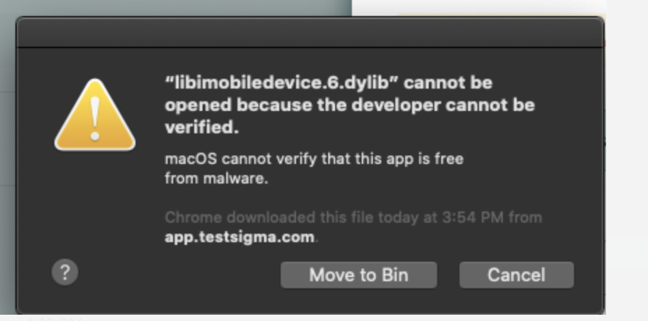 How to fix Testsigma Agent Registration failure due to Privacy settings ...