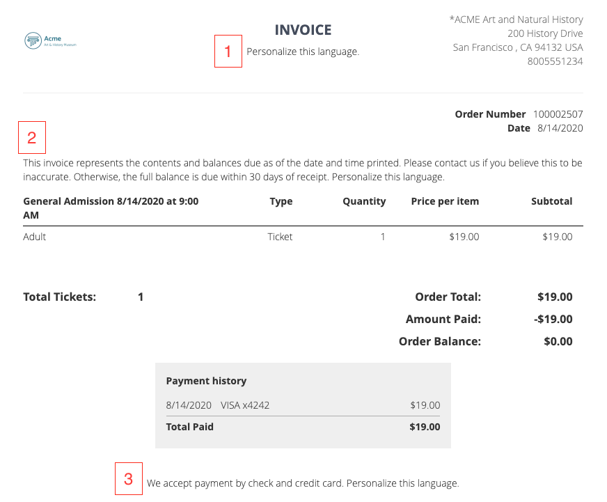ACME Email Variables : ACME Product Support