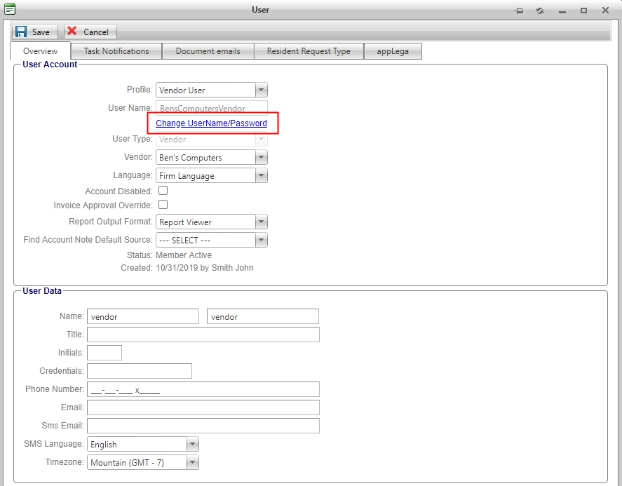 How to Create a Login for the Vendor Portal : complete management software