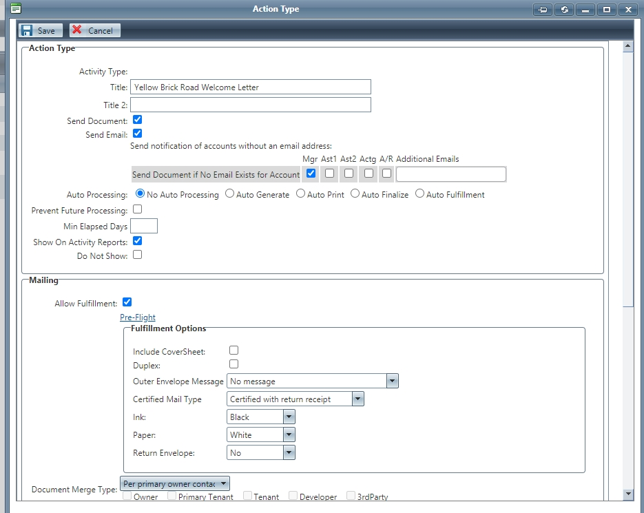 Custom Letter : complete management software