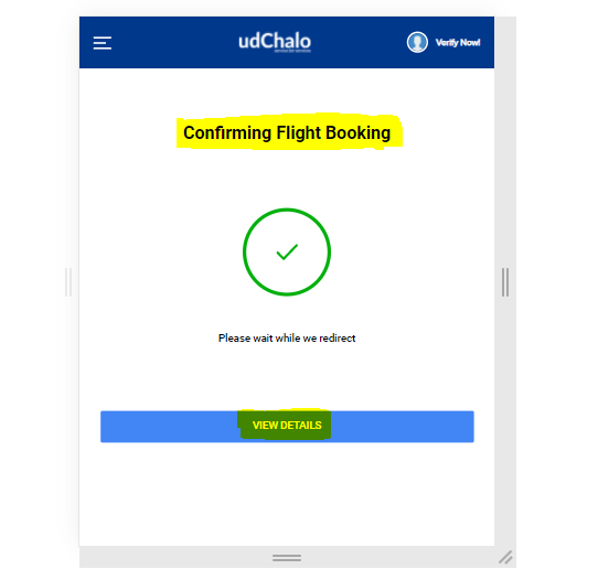 How to Book Ticket on udChalo? : Self Service