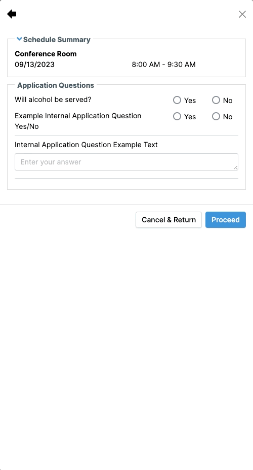 Creating An Internal Reservation : Facilitron Helpdesk