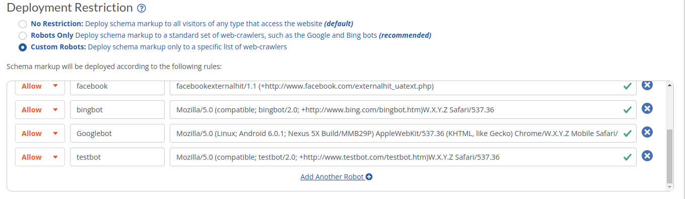 Robots-Only Deployment | Schema App Support